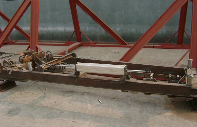 Mining monorail switch via manual pull cable Apply to I155 overhead track system