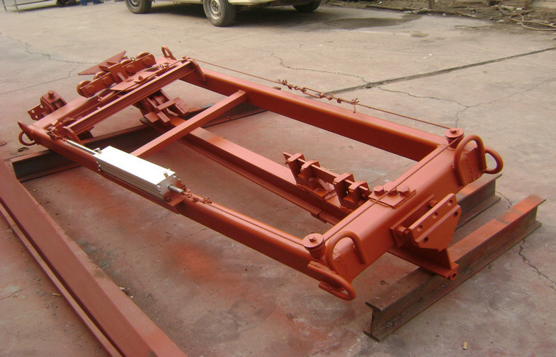 Mining Suspended Monorail System switch track Air pressure pneumatic for locomotives guide