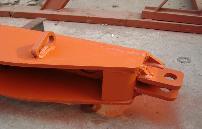 30 Degree 28 ton 14DUO Mining Hydraulic Lifting Hoist Beams Composes of 2 Transport Carts