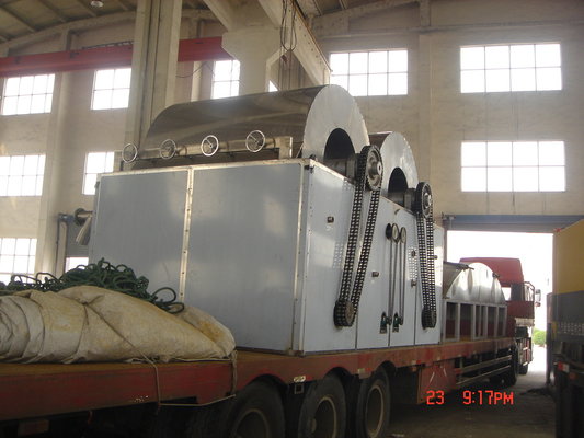380V Steel Double Cylinder Roller Dryer Machine With High Heat Efficiency