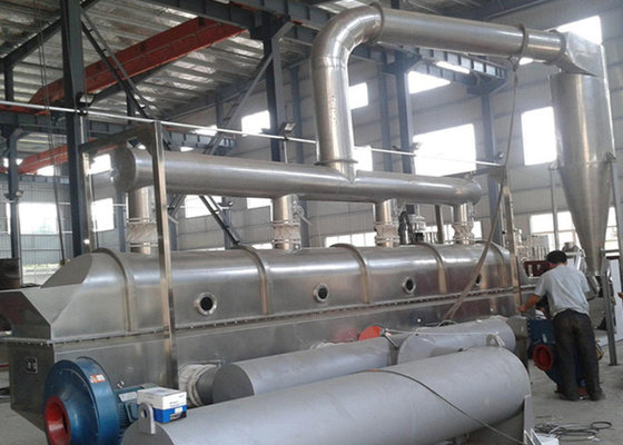 Organic Potassium Acetate Stainless Steel Fluid Bed Dryer , CE Certification