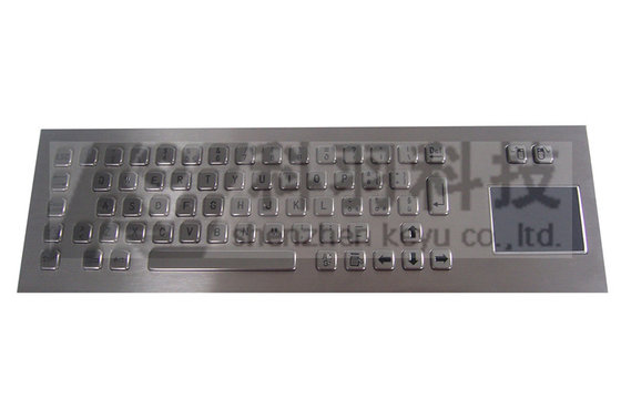 Industrial Vandal Proof Keyboard With Touchpad , Compatible With Windows98 / ME