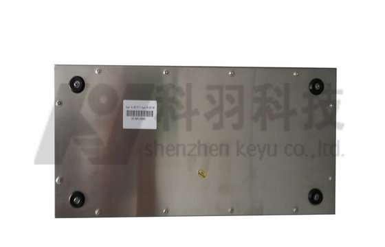 Brushed Wired Industrial Desktop Keyboard Security Equipment Use