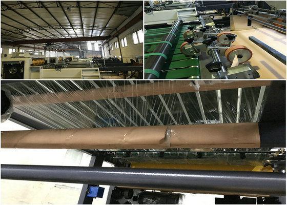 1700mm Paper Sheeting Machine With Hydraulic Shaftless Roll Stands
