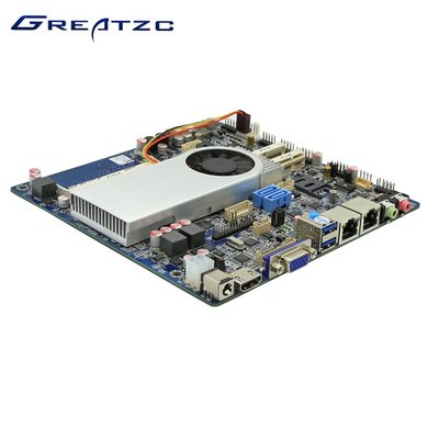 I5 Dual LAN Motherboard Mini ITX DC Power I5 5200U CPU For 4K