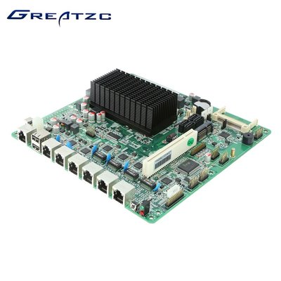 Fan Firewall Motherboard 4 SATA MINI SATA CF PCI 2 DDR3 Intel Atom D2550