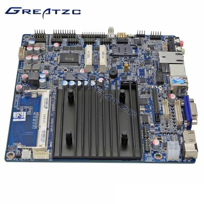 Bay Trail Celeron J1900 CPU Fanless Motherboard , Mini ITX Industrial Motherboard