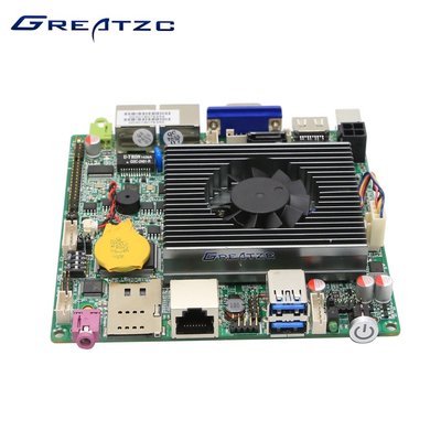 Bay Trail Nano ITX Motherboard Quad Core CPU With 2 LAN Ports 12cm x 12cm