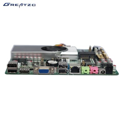 ZC-1037U-6C Industrial PC Motherboard With HD Graphics Card 1080P Playing