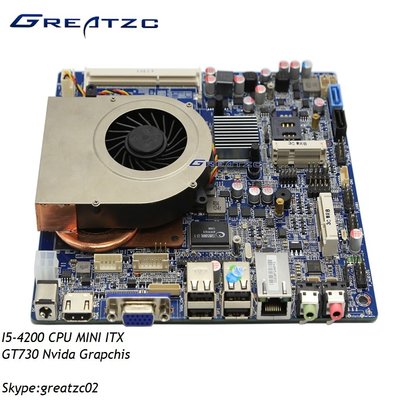 NVIDIA Mini ITX Motherboard GT730 Integrated 4200u I5 Mini Motherboard 4K