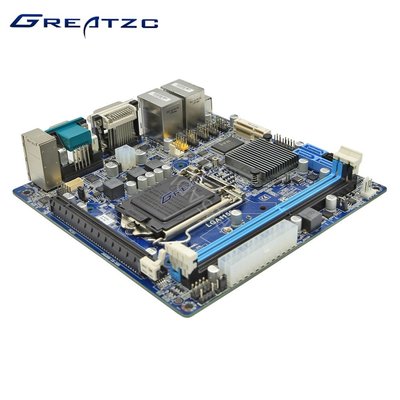 MINI ITX Dual LAN Mainboard 2 Network Card LGA1155 Socket Motherboard