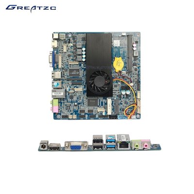 I3 CPU Motherboard Mini Itx Motherboard , Intel HM77 Chipset Mainboard