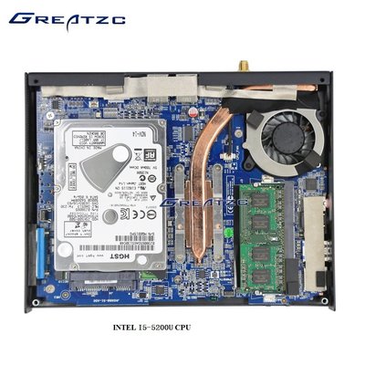 Intel I5-5200U Processor Mini PC Computer With DP , Industrial Grade PC 