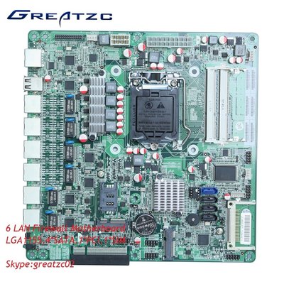 Industrial MINI 6 LAN INTEL B75 Motherboard LGA 1155 Socket Mainboard