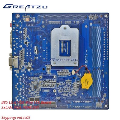 Custom Intel B85 Socket LGA1150 Motherboard For All In One Machine