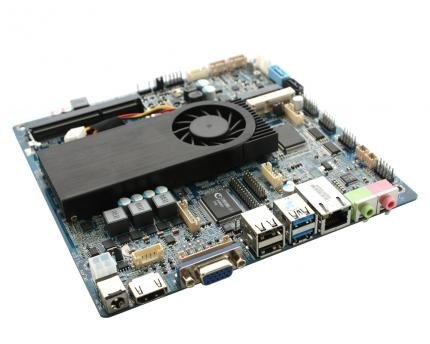 DC12V Industrial Grade Low Power Mini ITX Motherboard I3 3227U CPU TDP