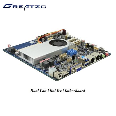 Dual Lan MINI ITX Motherboard Onboard I5 - T5200DL With VGA HDMI LVDS