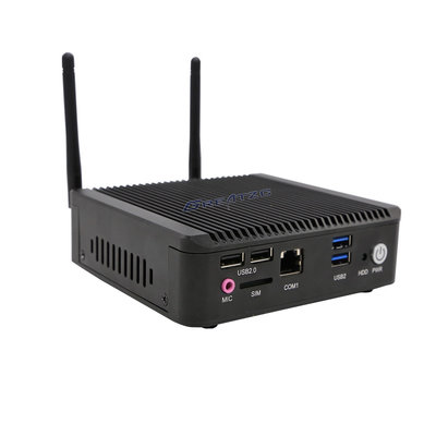 Integrated Processor J1800 Small Fanless PC Dual LAN Low TDP 10w With USB 3.0