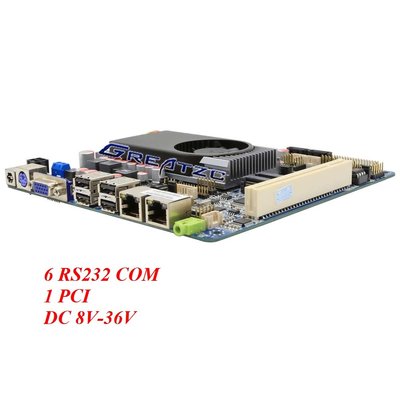 Industrial Motherboard Dual LAN Motherboard Max 8GB RAM With PCI And Double Graphics Card