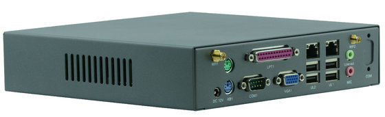 Dual LAN Atom Industrial Rugged Embedded Computer Atom D2550 With 2 NIC