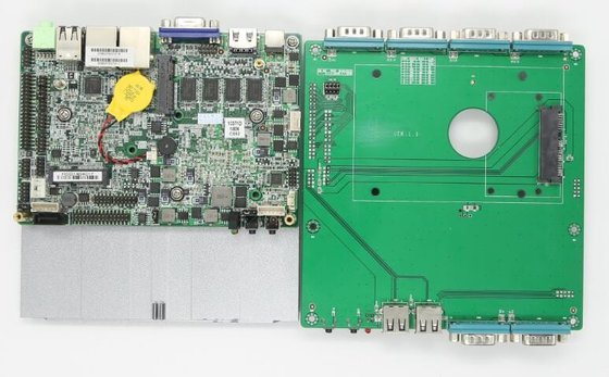 I5 3337U Fanless Industrial Mini PC With 6 COM Ports Dual LAN 2RJ45