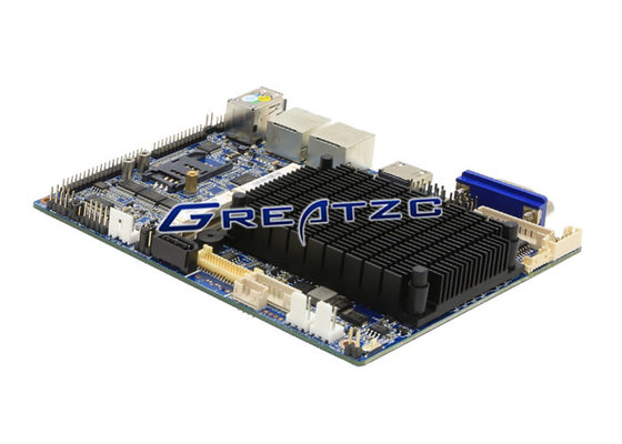 N2807 CPU Mini Pc Motherboard , Low TDP 4.3W Fanless Motherboard