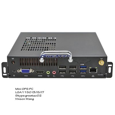 7Th Generation CPU Industrial Embedded Computer LGA1151 Socket H110 Chipset