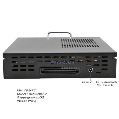 7Th Generation CPU Industrial Embedded Computer LGA1151 Socket H110 Chipset