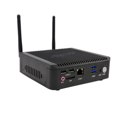 Dual LAN Nano Mini PC Celeron Processor J1800 Small PC For Home / Office / Industry