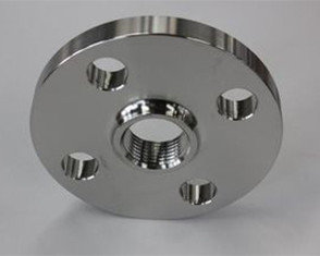 Weld Flat Face Threaded Pipe Flanges ASTM A182 F304 Stainless Steel Socket