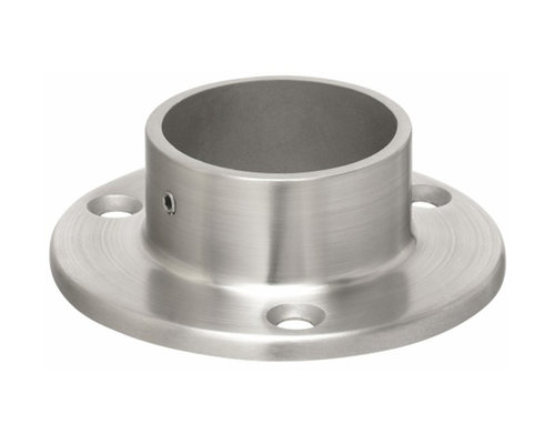 Galvanized Stainless Steel Floor Flange Customized Thickness High Efficiency