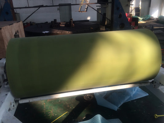 Wear resistant Industrial Rubber Rollers for Paper milled machinery