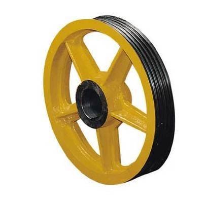 Gavillas de las poleas de la cuerda de alambre de acero de aleación Φ400 con una mejor resistencia de abrasión