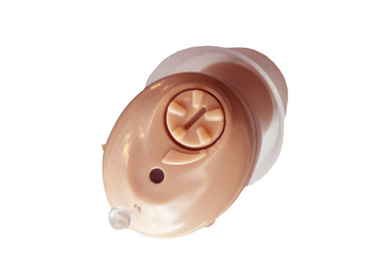 100hrs Battery CIC Hearing Aids For Severe Hearing Loss Low Level Noise Input