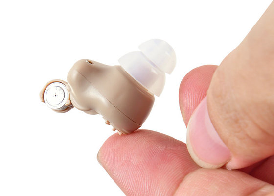 Invisible Sound Amplifier Hearing Aid Volume Adjustable 100hrs Work Time