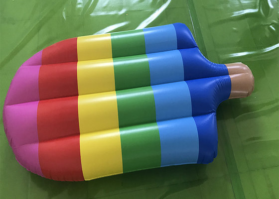 160cm*20cm Inflatable Water Floats Colorful Candy Inflatable Pool Bed