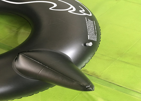 PVC Swimming Pool Floats Swan Float With Inflatable Black Swan Ring Float