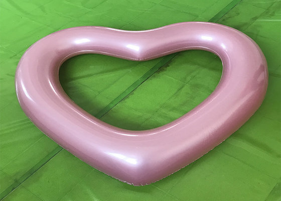 Inflatable Swimming Pool Floats Swim Rose Golden Heart Love Float For Mattress