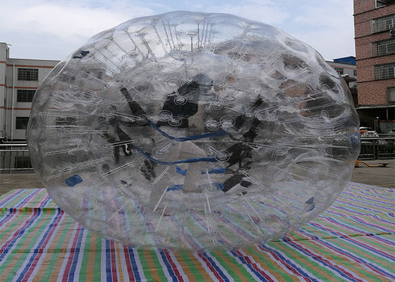 300*200cm TPU Inflatable Zorb Ball Clear Human Hamster Ball 68kg