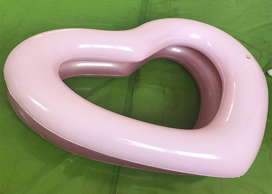 Pink Heart Swimming Pool Floats Inflatable Floating Toys WF-57