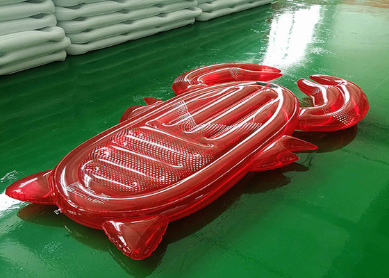 Red Lobster Inflatable Pool Toy , Water Play Inflatable Floats For Pool