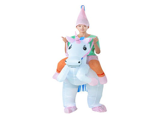 Halloween Party T-Rex Inflatable Kids Toys Polyester 190T Unicorn Costume Toy