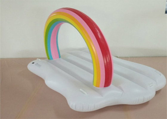 240X145CM 0.3mm PVC Raft Inflatable Water Floats Pool Floats Rainbow Bridge Float