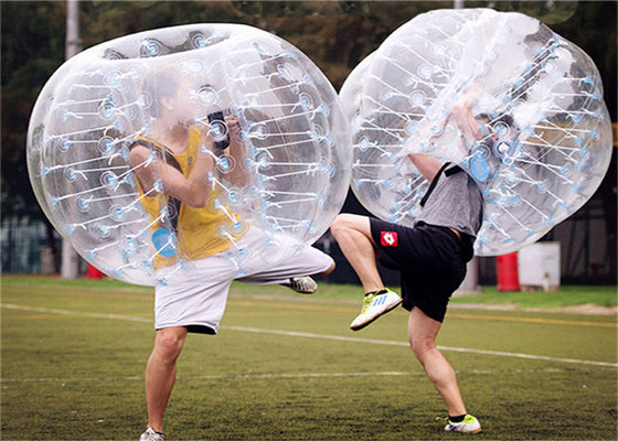 Clear Body Zorb Ball Bubble Football , Plastic Zorb Ball Soccer BBP-180