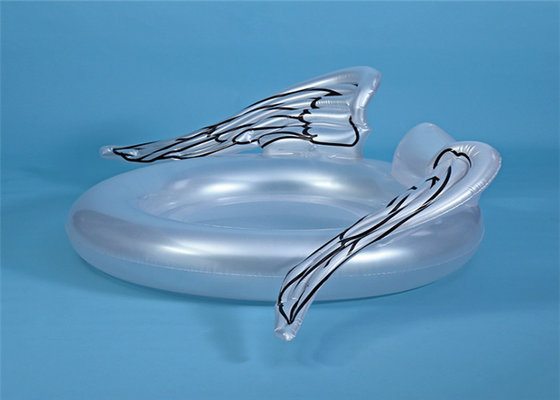 White Waterproof Inflatable Water Floats Angel Wing Baby Swimming Ring