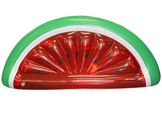 Half Watermelon Pool Float , Red Inflatable Swimming Pool Toys WF-25