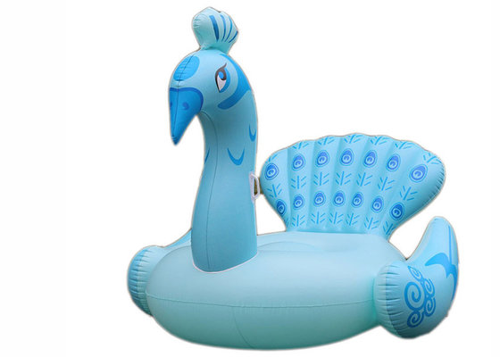 PVC Blue Peacock Pool Float for Summer Swimming Pool 190*120cm