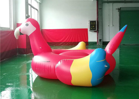 Red Parrot Pool Float for Summer Swimming Pool , Eco-friendly PVC Cute Pool Floats