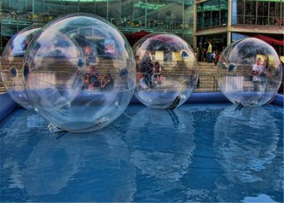 1.8m Clear Inflatable Water Ball Water Running Ball Waterproof / UV Resistant