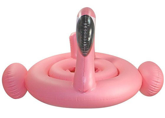 Blow Up Flamingo Pool Toy For Kids , Pink / White Funny Pool Floats WF-44